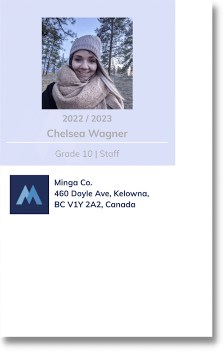 Printing Physical Copies of Minga ID Cards