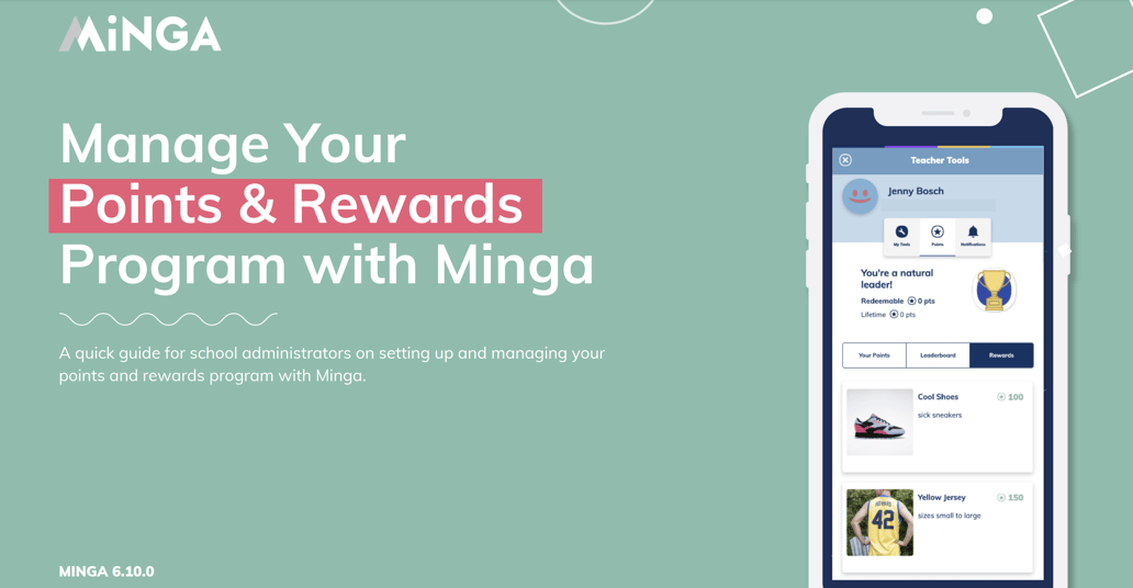 Setting up Points and Rewards in Minga | Video Tutorial & Training Guide